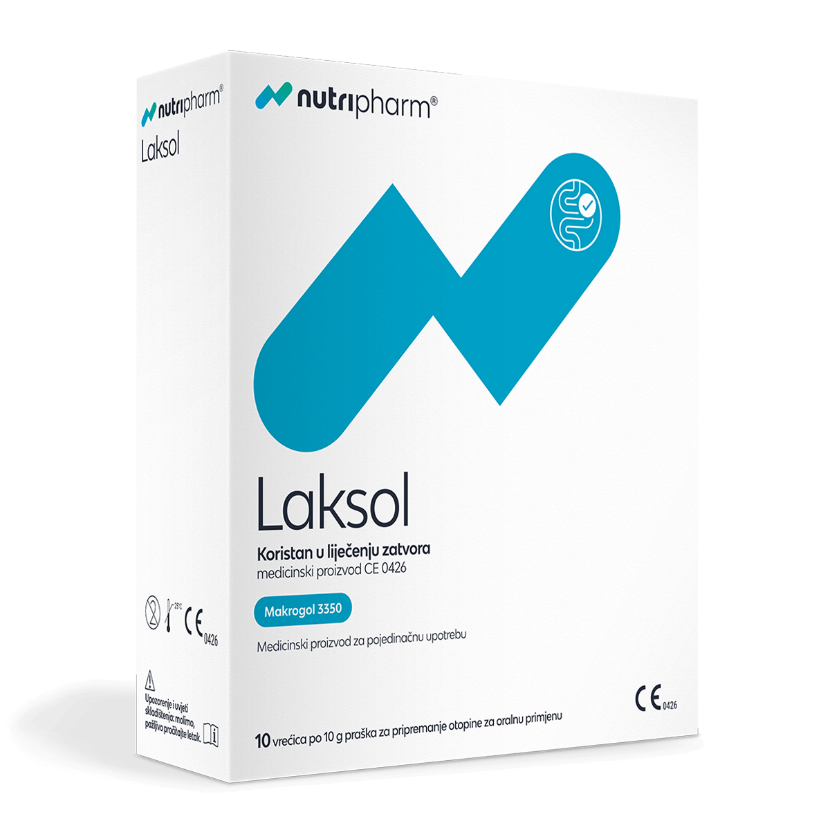 NUTRIPHARM LAKSOL VREĆICE 10X10G MILSING