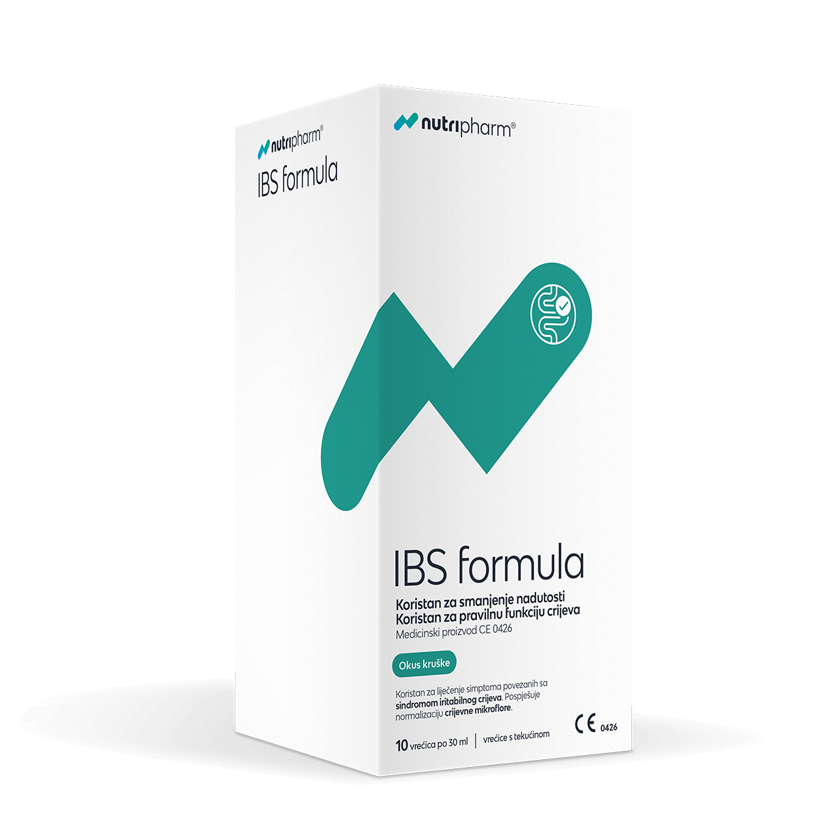NUTRIPHARM IBS FORMULA VREĆICE 30ML A 10