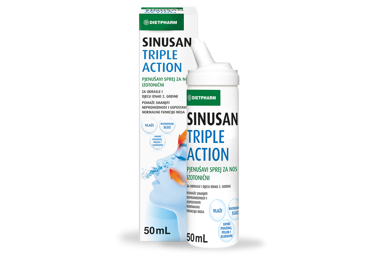 DIETPHARM SINUSAN TRIPLE ACTION SPRAY 50 ML