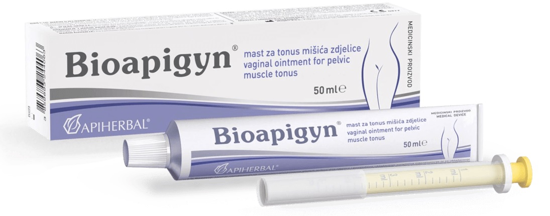 Apiherbal Bioapigyn Mast za tonus mišića 50 ml