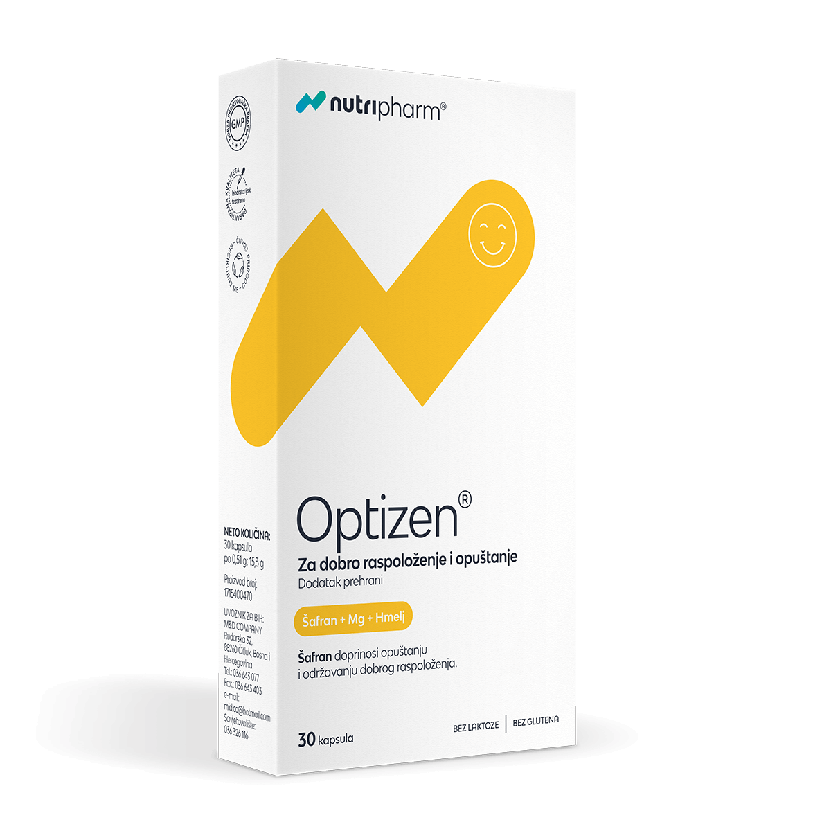 Nutripharm Optizen kapsule