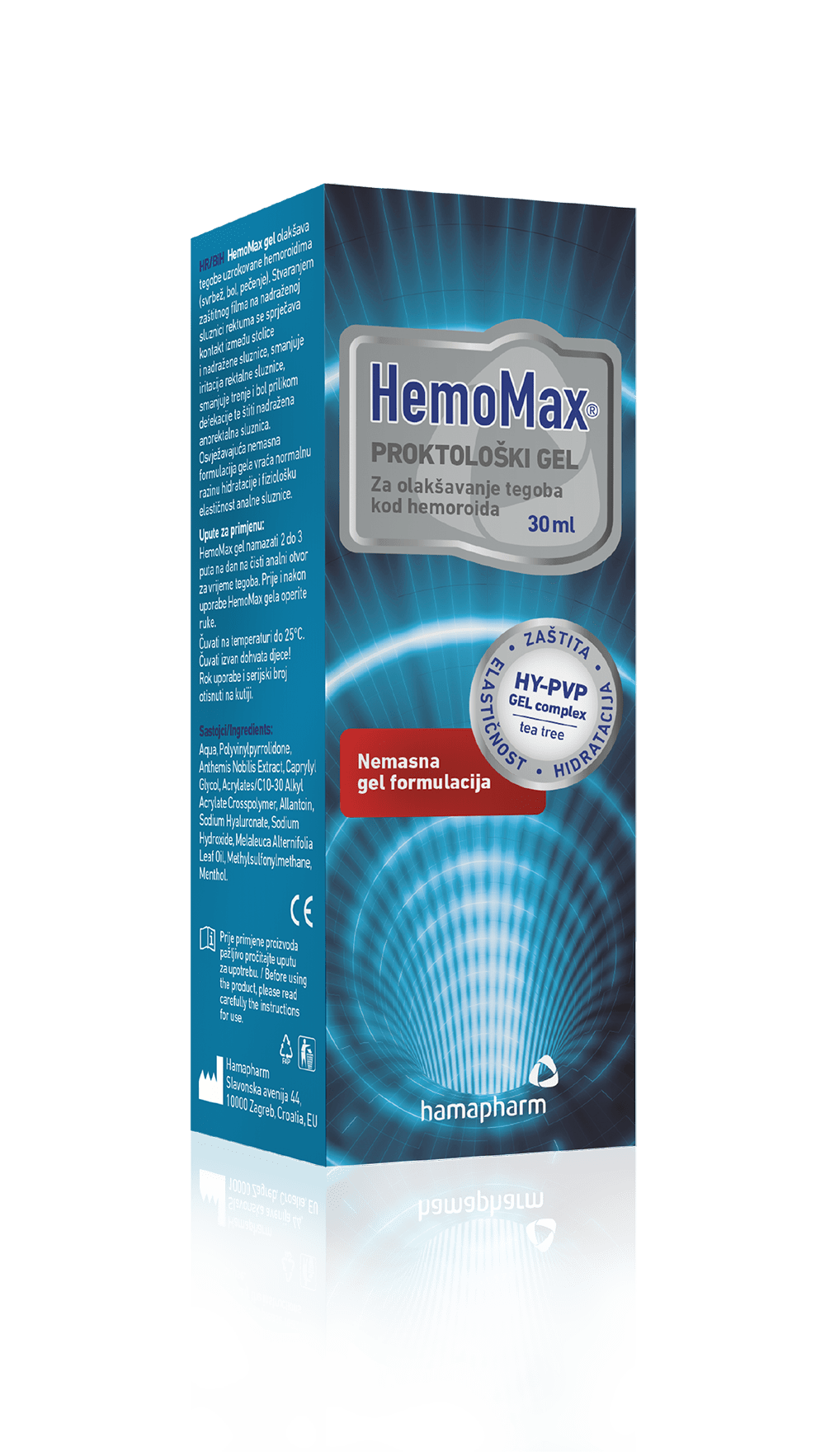 Hamapharm HemoMax proktološki gel 30 ml