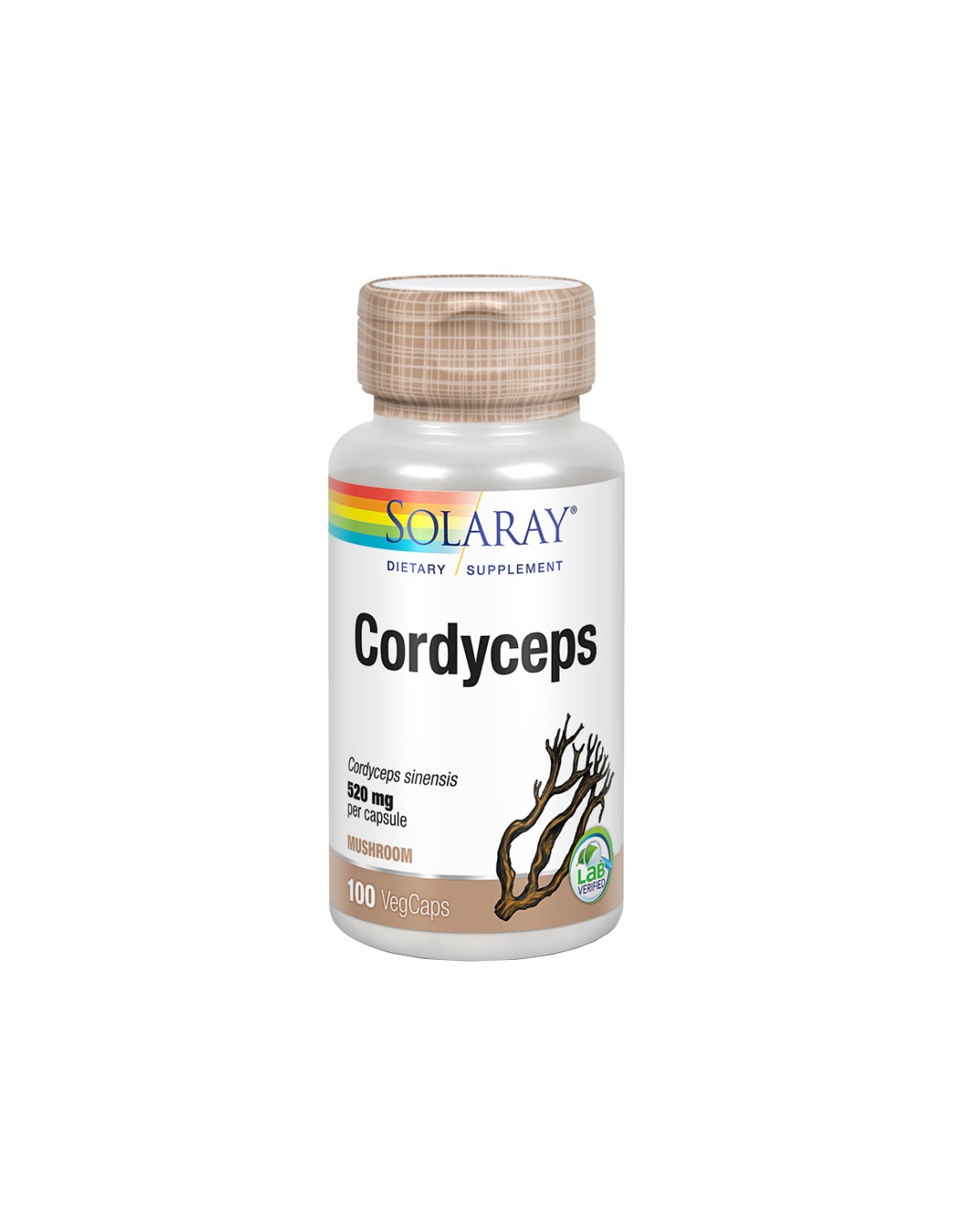 Solaray Cordyceps 100 kapsula