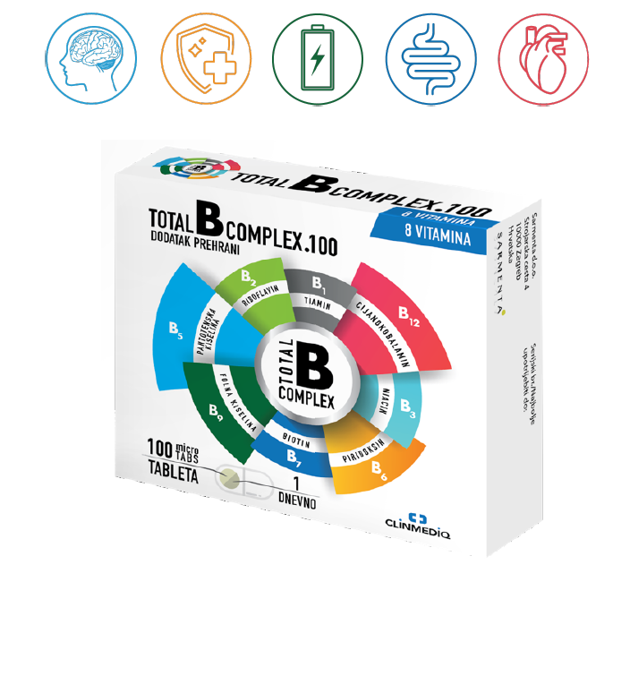Total B Complex 100 mikro tablete A100
