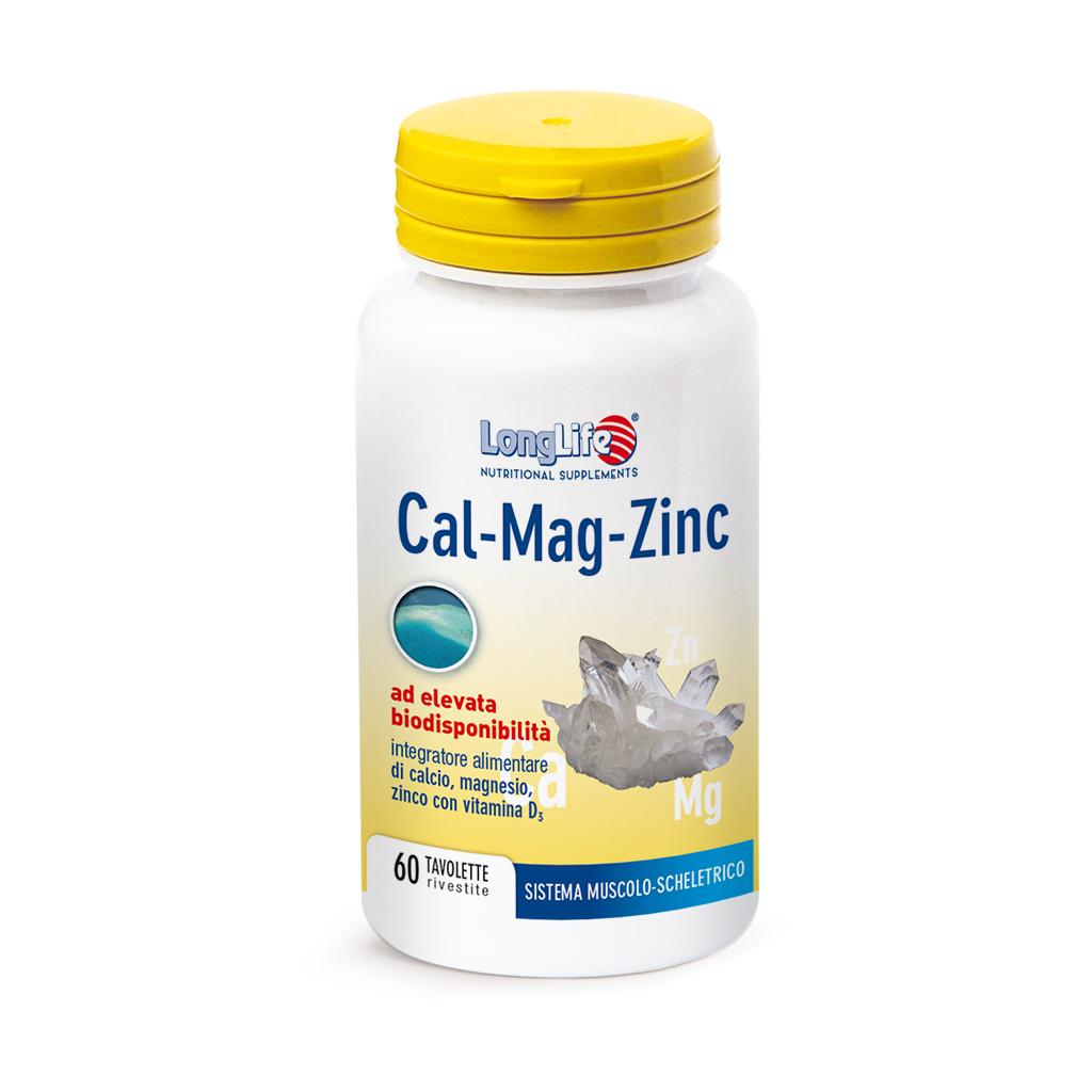 LongLife Cal-Mag-Zinc 60 tableta