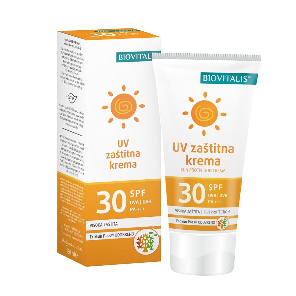 Biovitalis UV zaštitna krema SPF 30 150ml