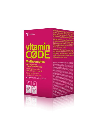 Yasenka Vitamin CODE Multicomplex kapsule 30 kapsula