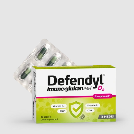 Defendyl Imuno&glukan P4H® D3 30 kapsula