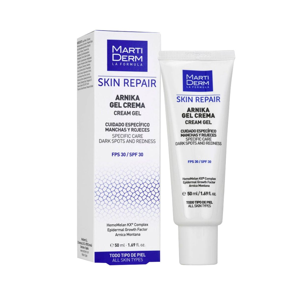 MartiDerm Skin Repair ARNIKA gel krema SPF30 50ml