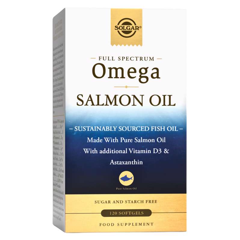 Solgar Omega Full Spectrum Salmon oil 120 kapsula