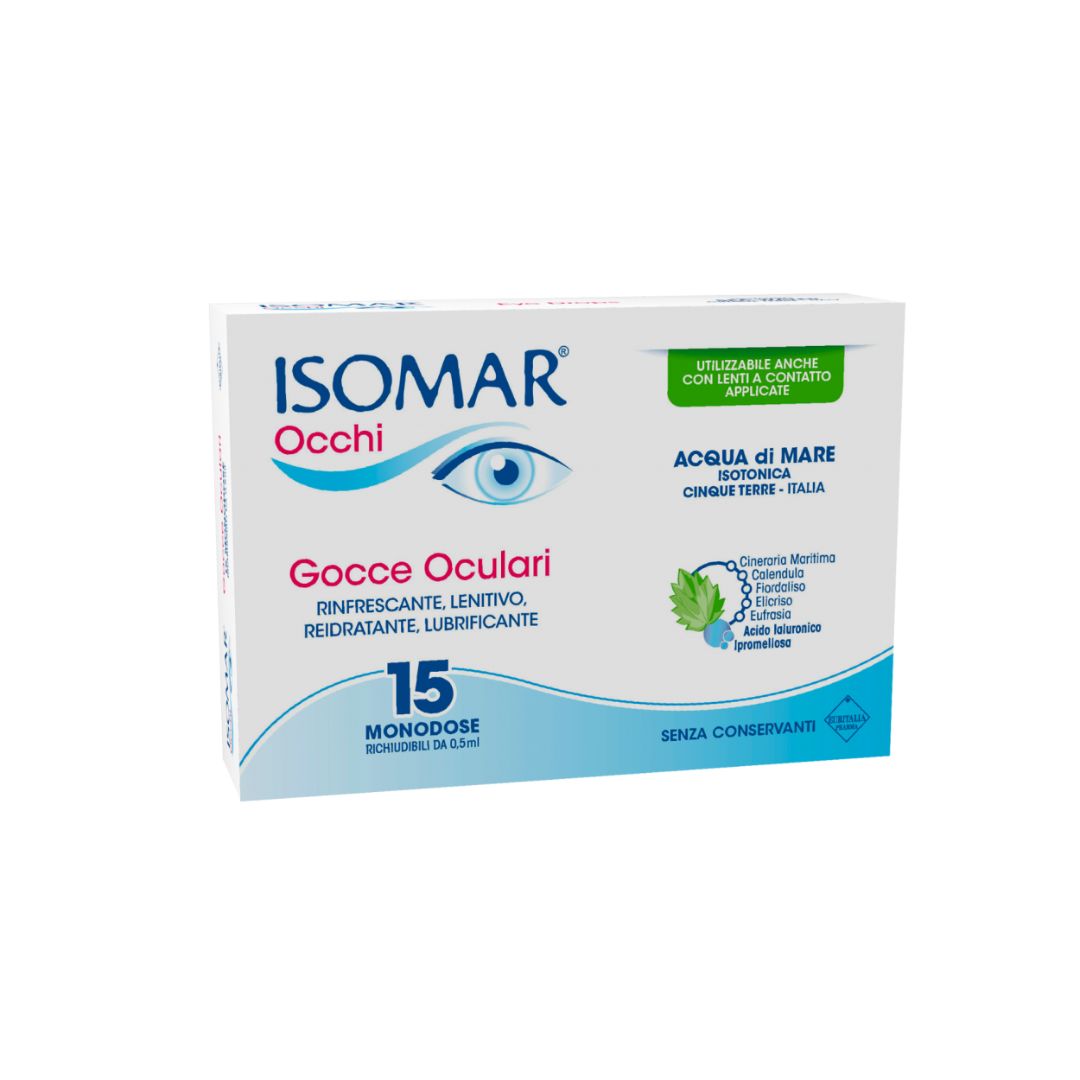 Isomar Occhi kapi za oči 15x0,5 ml