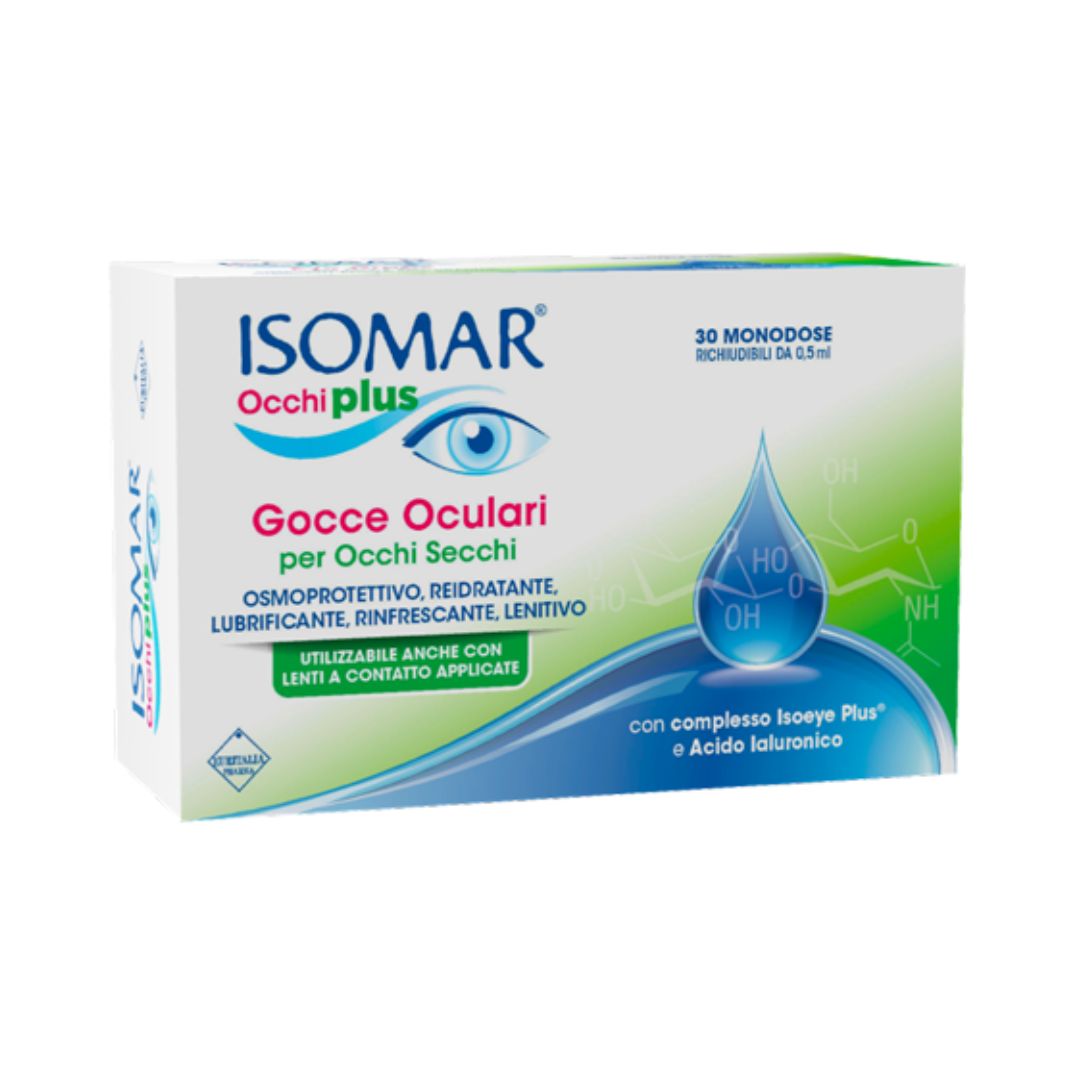 Isomar Occhi plus kapi za oči 30x0,5 ml