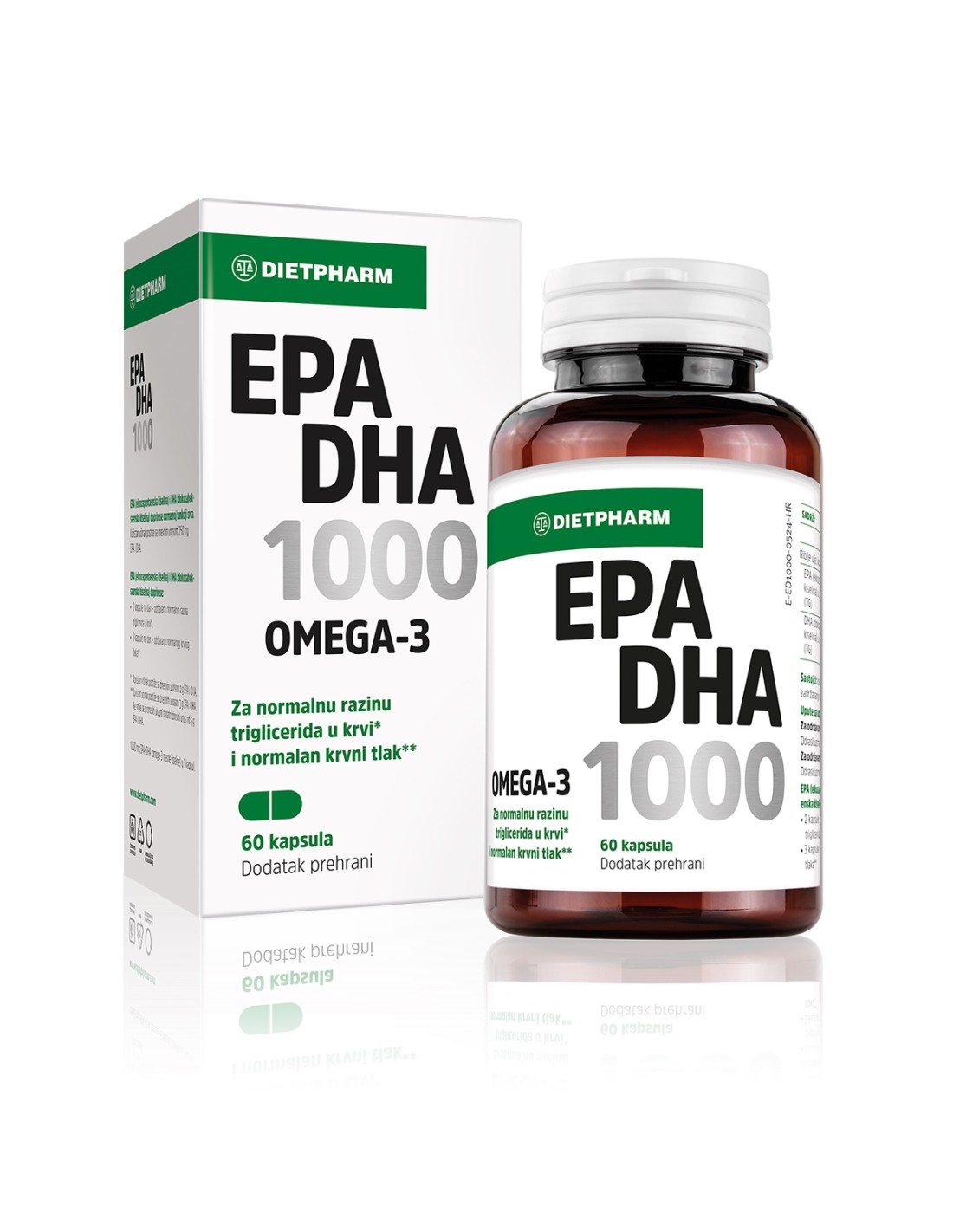 Dietpharm EPA DHA 1000 Omega-3 60 kapsula
