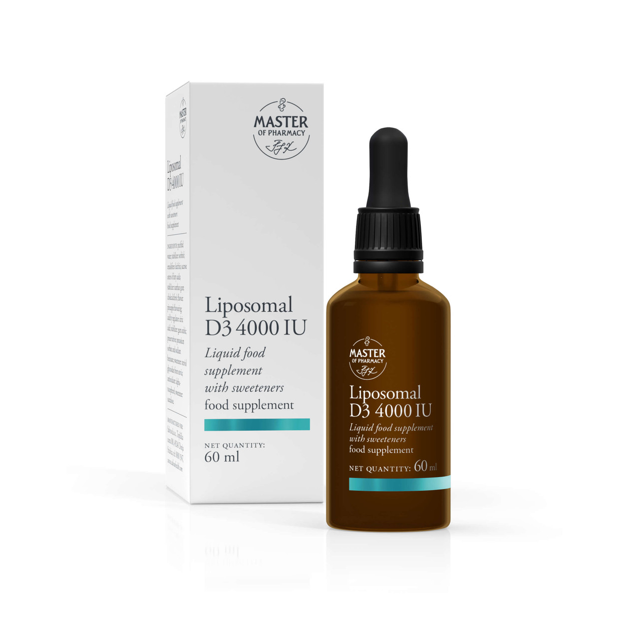 Master of Pharmacy Vitamin D3 4000 Liposomal 60 ml