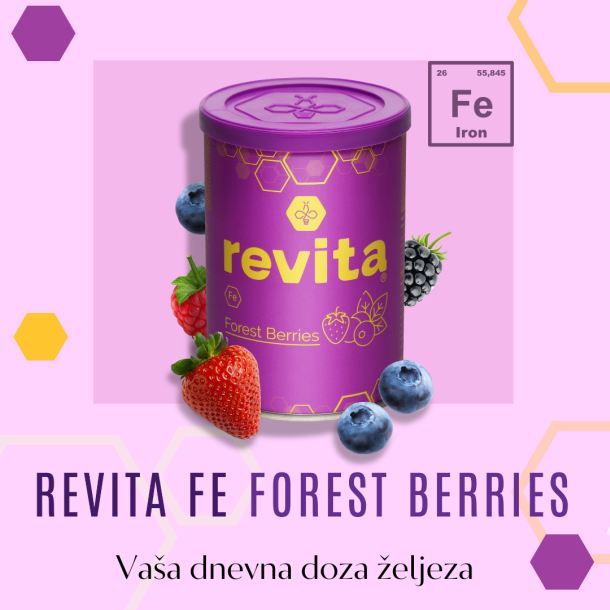 Revita Forrest Berries prah 454 g