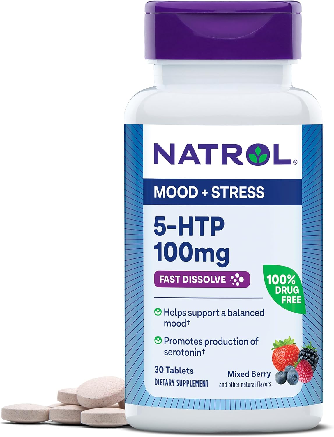 Natrol 5-HTP 100 mg 30 kapsula