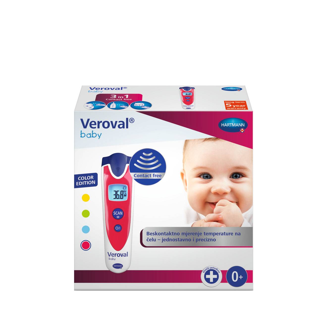 TOPLOMJER VEROVAL BABY LG3 CRVENI