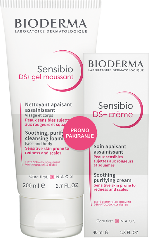 Bioderma Sensibio DS gel + krema PROMO