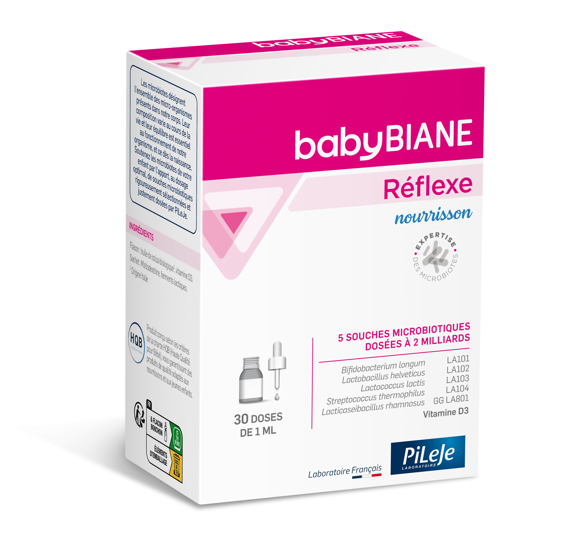 PiLeJe BABYBIANE REFLEXE NOURRISSON kapi 30 ml