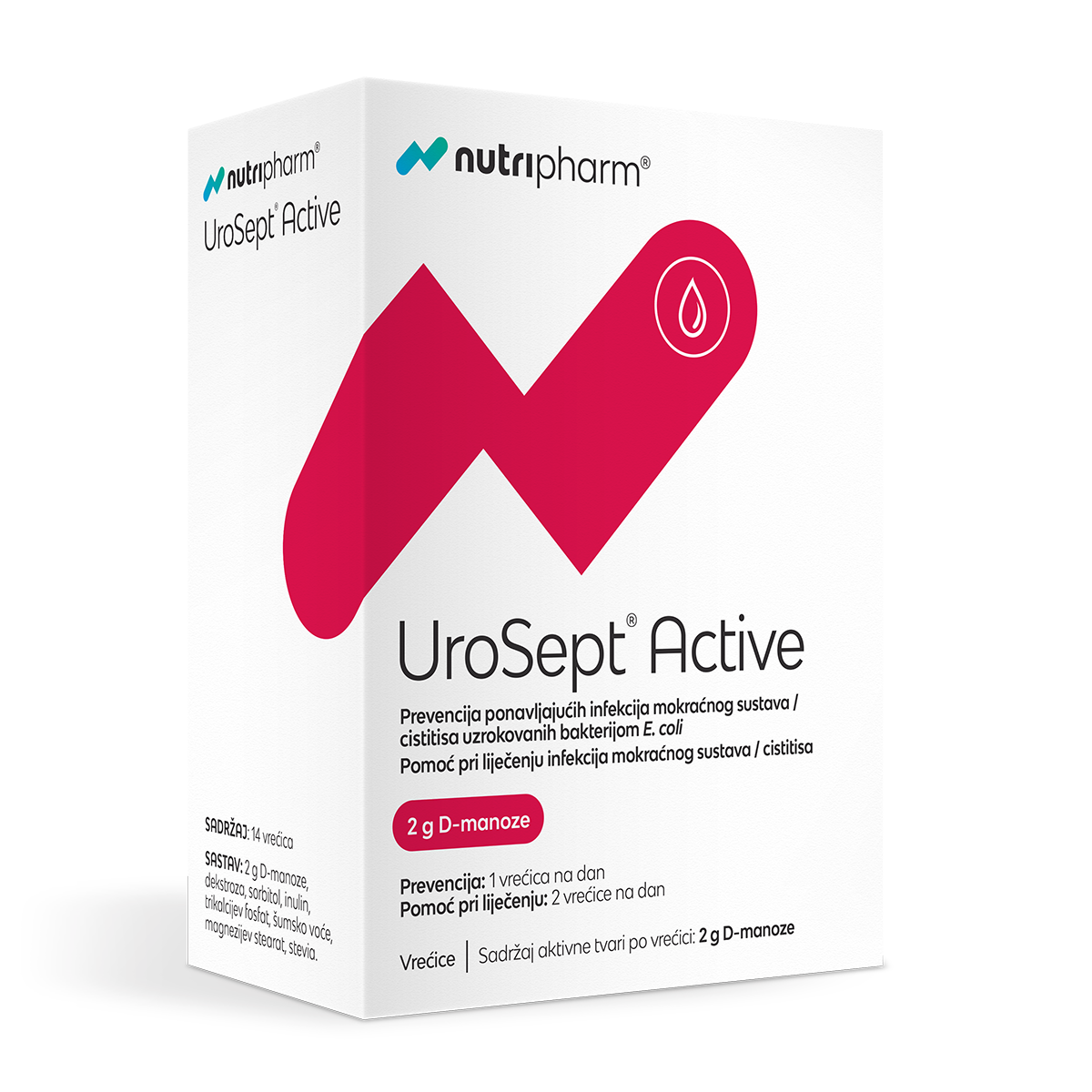 Nutripharm® UroSept® Active vrećice 14 komada