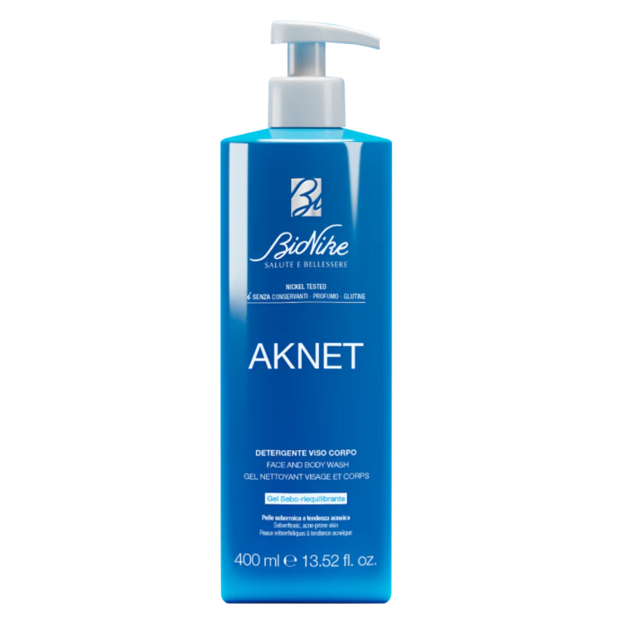 BioNike AKNET Gel za umivanje lica i pranje kože tijela 400 ml
