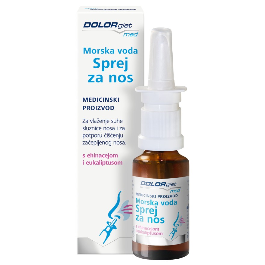 Dolorgiet Med morska voda sprej za nos 20 ml