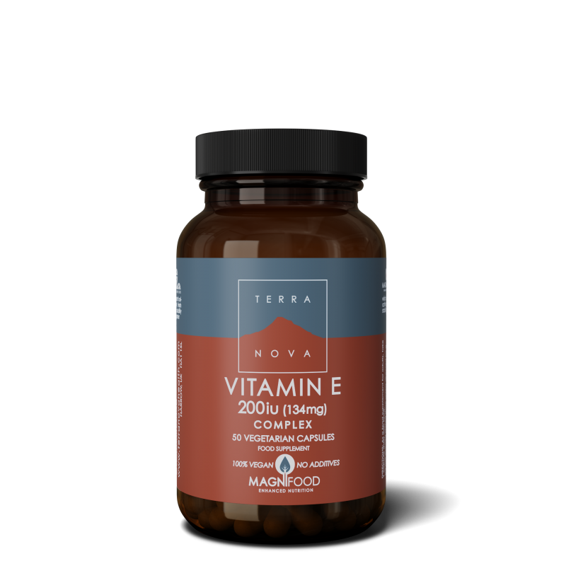 Terranova Vitamin E 200 iu kompleks 50 kapsula