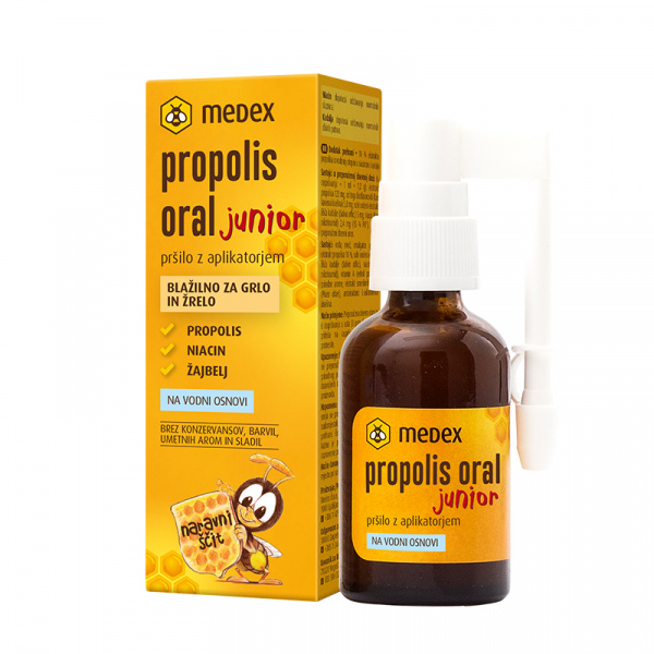 MEDEX Propolis oral junior - na vodenoj osnovi, rasprišivač s ...