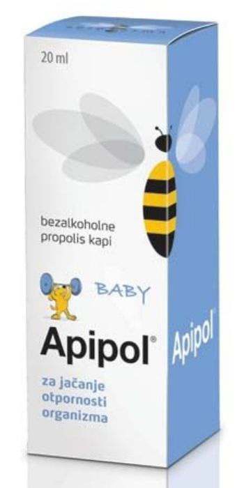 Apipharma Apipol Baby bezalkoholne propolis kapi 20 ml