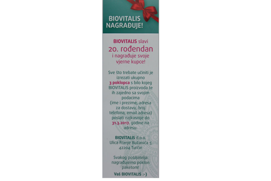 BIOVITALIS MEDNA ROSA TEK.KOD BRADAVICA 20ML